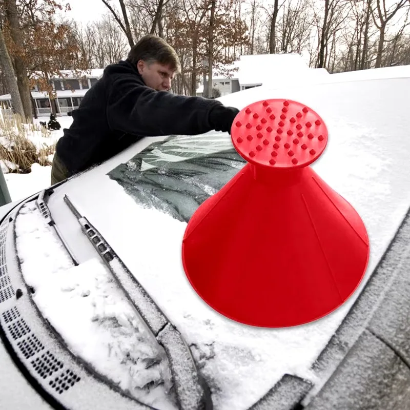 Household-thread-car-ice-scraper-funnel-window-glass-cleaning-tool ...