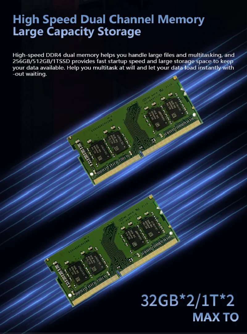 FIREBAT MN56 Mini PC Gamer AMD Ryzen 5 5600H Windows 11 DDR4 Nvme SSD ...