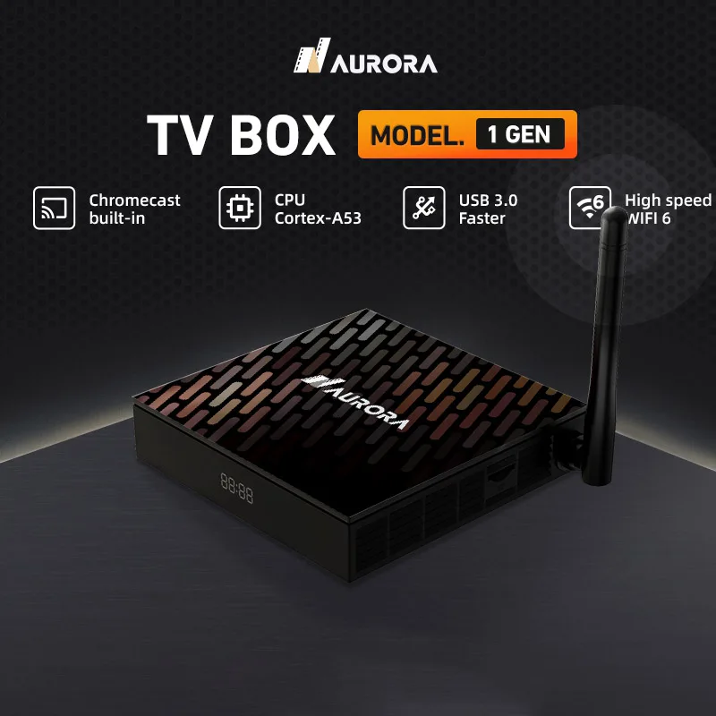 Aurora-1-Gen-Android-12-0-TV-Box-2GB-RAM-16GB-ROM-Quad-Core-H618 ...