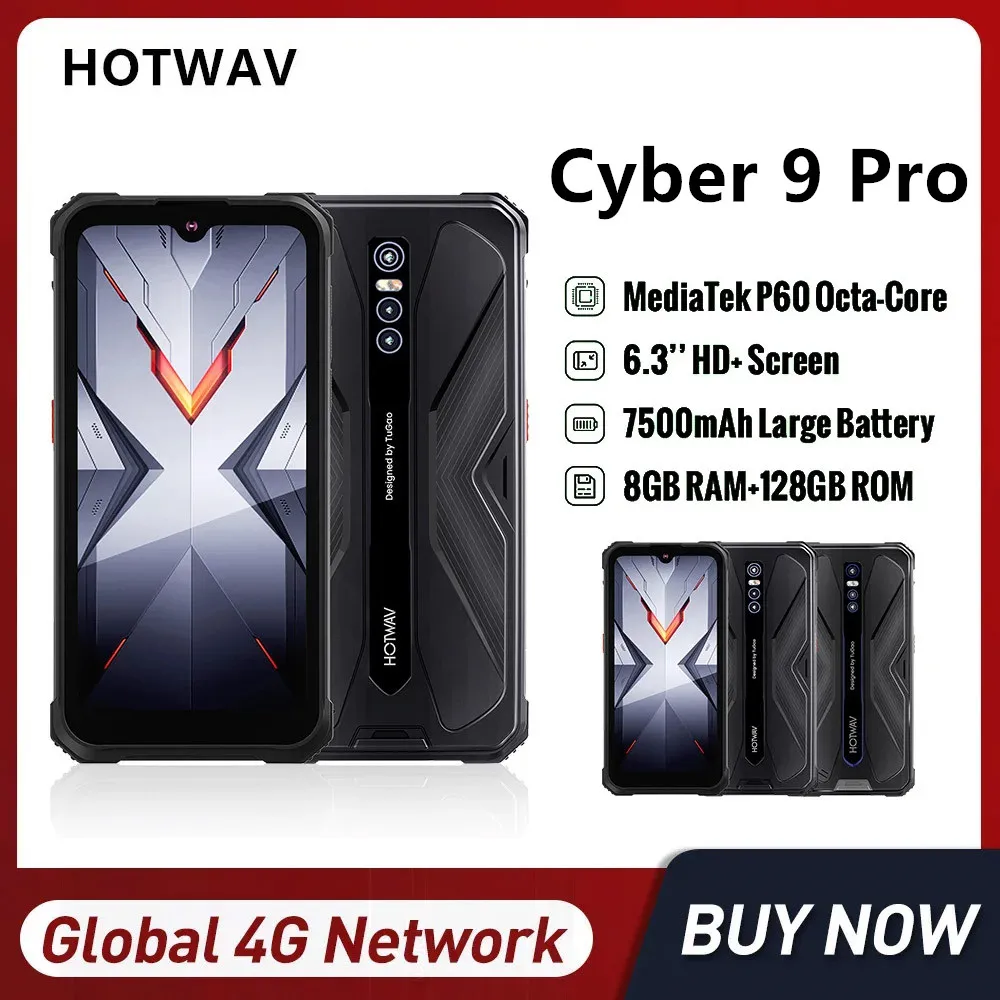 Hotwav-tel-fono-inteligente-Cyber-9-Pro-4G-m-vil-resistente-Octa-Core ...