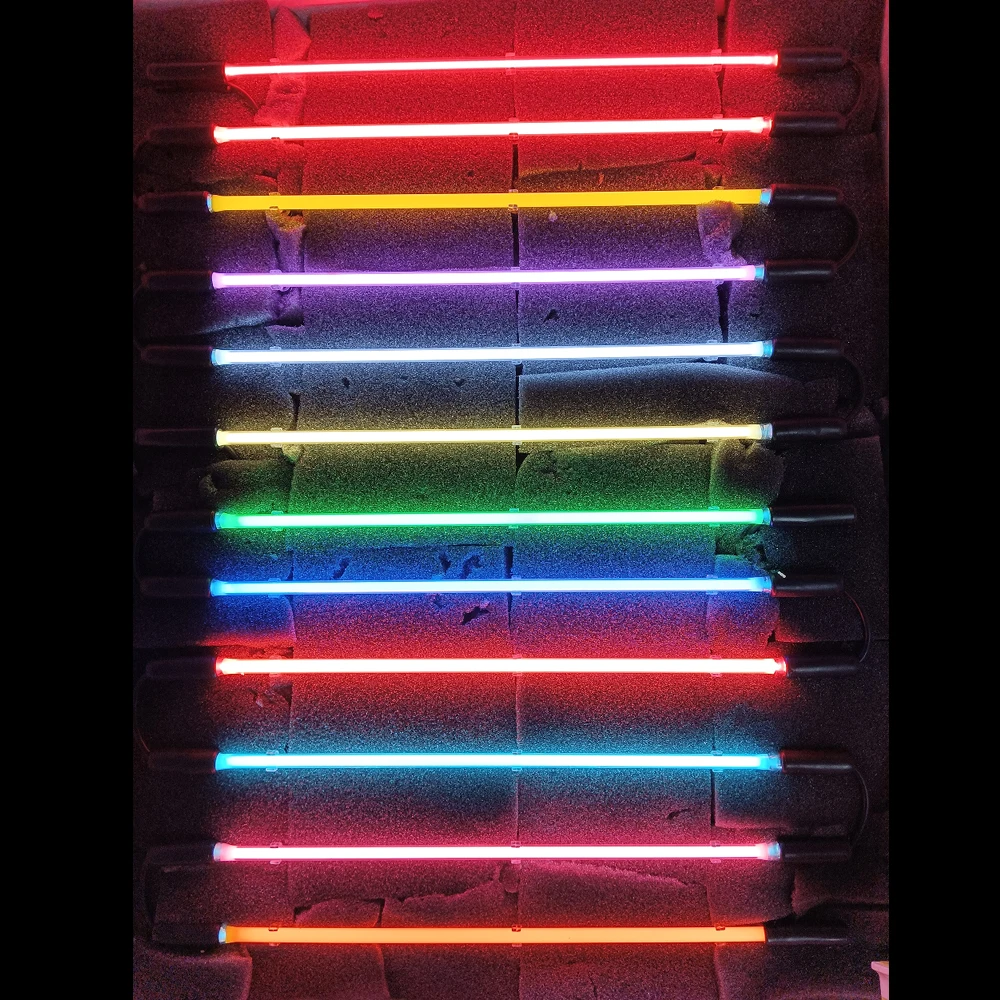 Colorful Neon Light Sign Custom Handmade Real Glass Tube Store Company ...