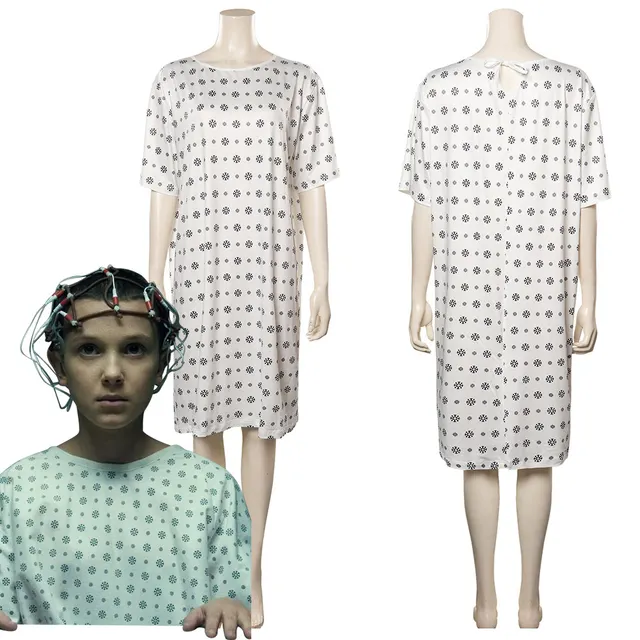 Stranger Things Series Eleven Laboratory Uniform Cosplay Costume ...