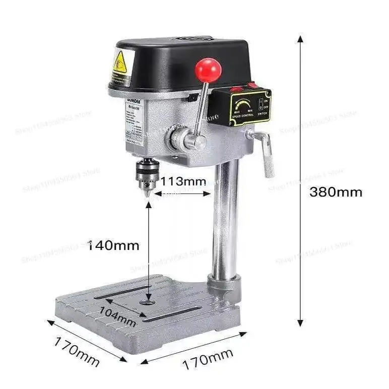 Mini mini bench drill Small table turn household multi-function ...