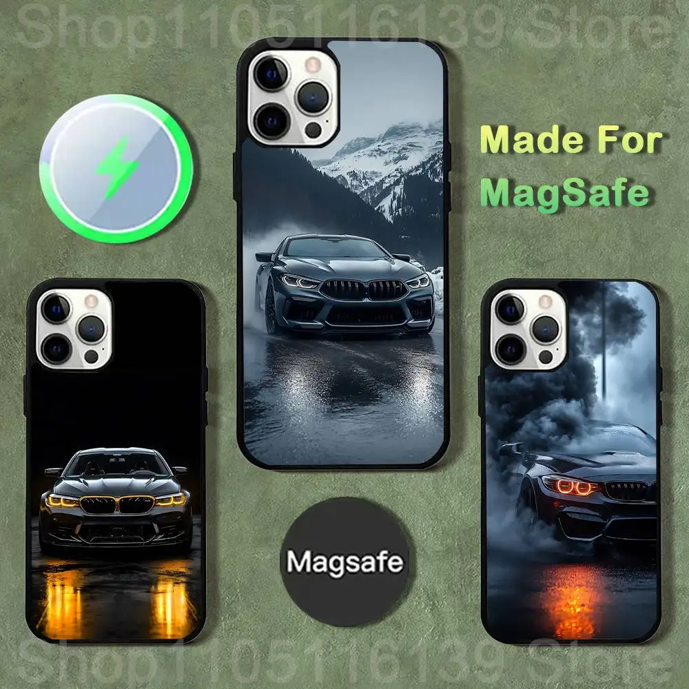 Black White for B-BMW-W Phone Case For iPhone 17,16,15,14,13,12,11,Pro ...