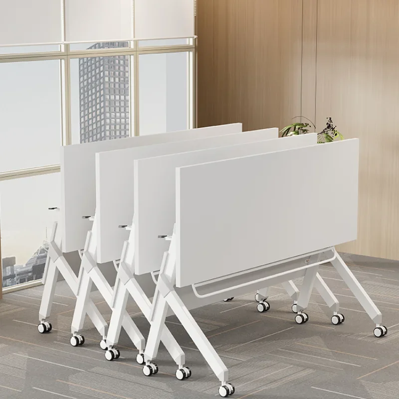 Folding-conference-table-training-room-length-foldable-training-table ...