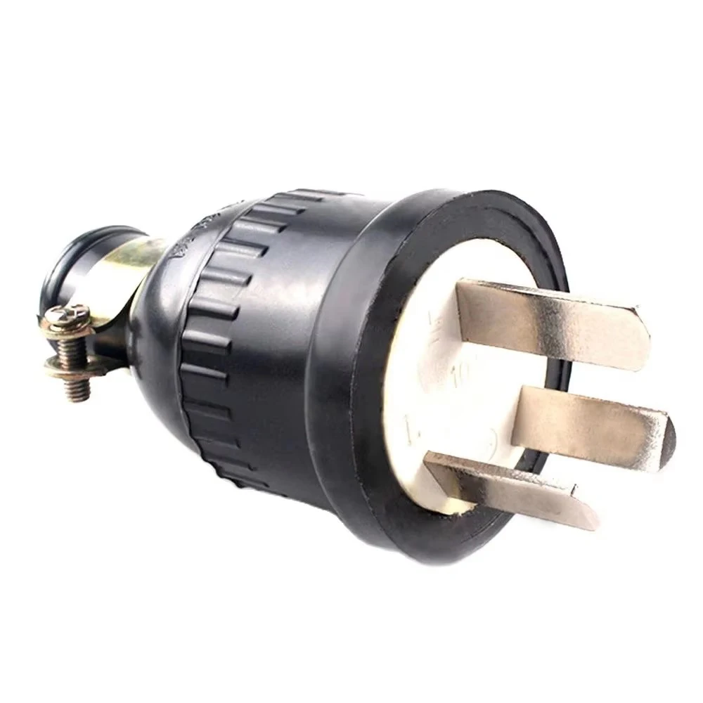 Waterproof Black China Australia 3pin Power Cable Wiring Industry ...