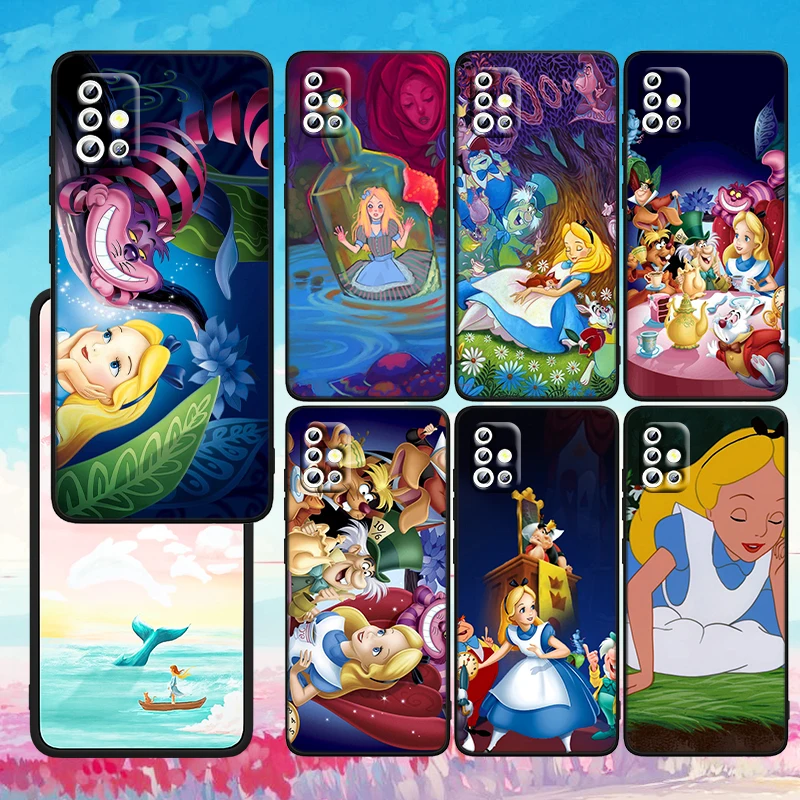 Alice in Wonderland Disney Phone Case For Samsung A73 A72 A71 A53 A52 ...