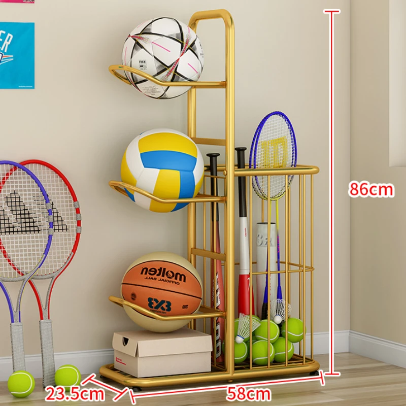 Vertical-4-Ball-Storage-Rack-Ball-Stand-Garage-Holder-for-Basketball ...