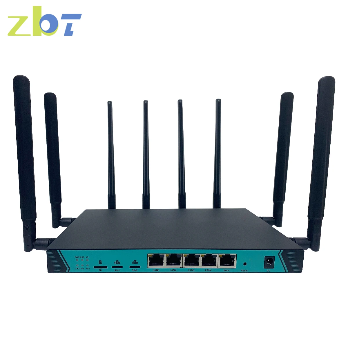 ZBT-1200Mbps-4G-Router-Dual-SIM-Card-Wireless-WIFi-Two-Module-CAT6-High ...