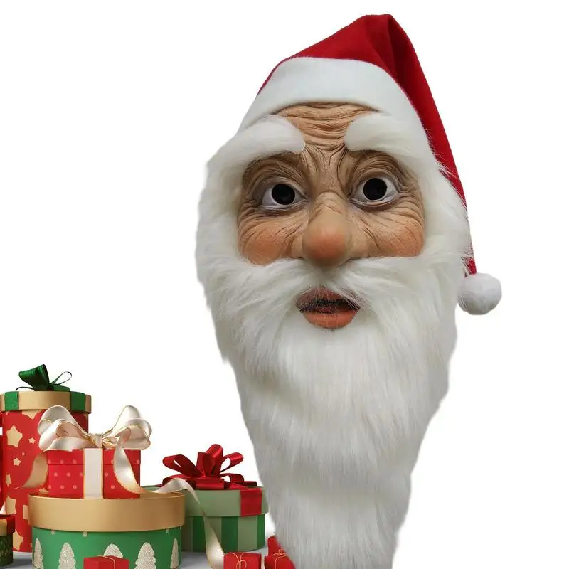 Realistic Santa Claus Face Drawing