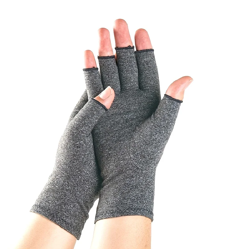 1 Pair Fingerless Gloves Breathable Lightweight,Friction for Outdoor ...