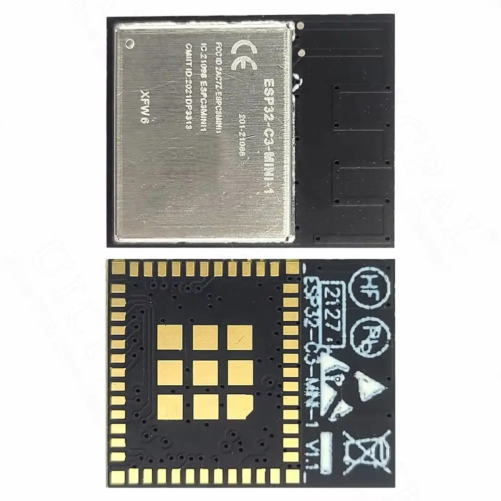 ESP32-C3-MINI-1 2.4G for Smart Home Internet of Things Module Wifi BT ...