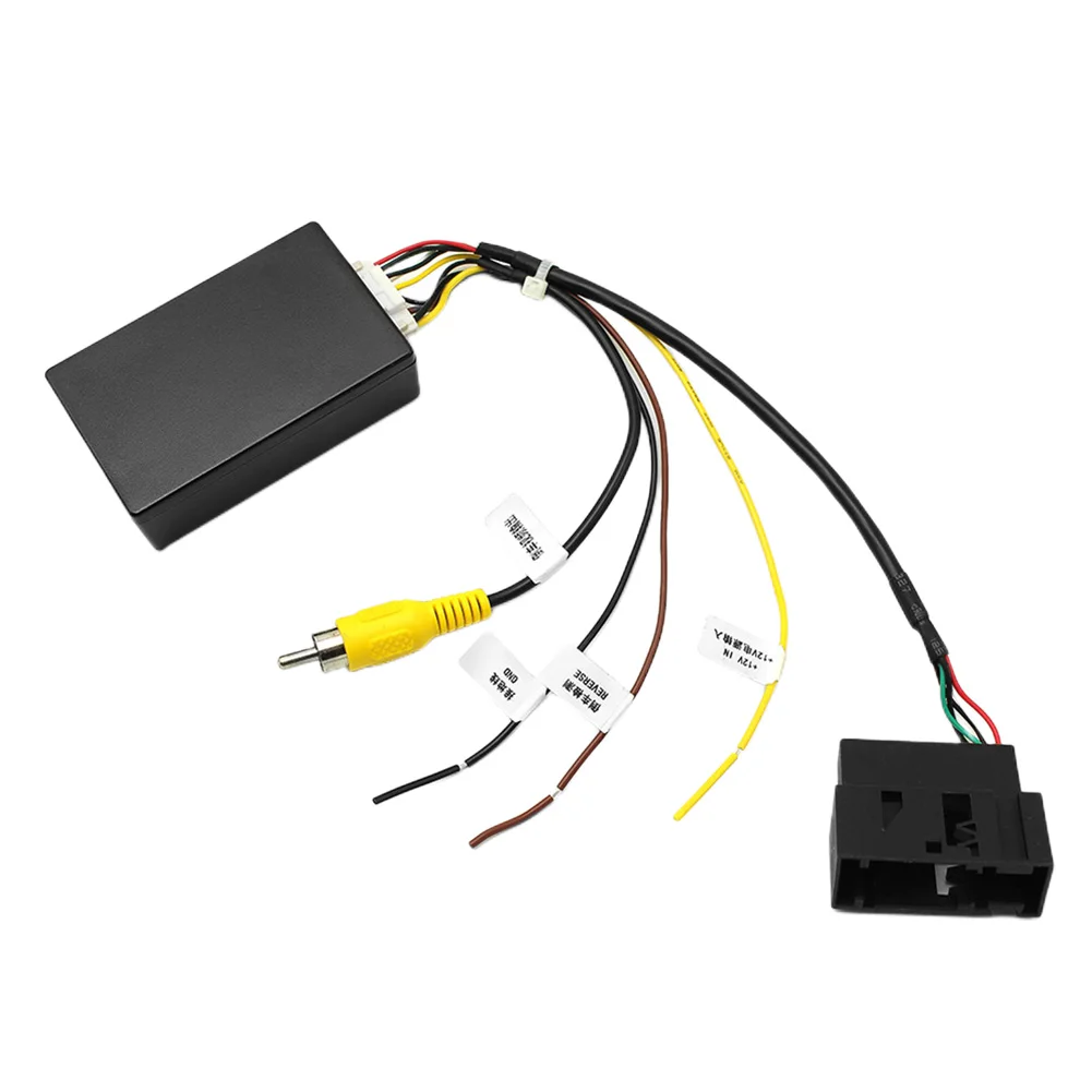 12V Car Rear View Camera RGB To RCA AV CVBS Signal Converter Decoder ...