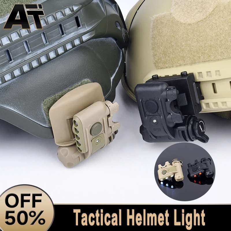 Tactical-GEN2-Second-Generation-Helmet-Light-WADSN-Red-white-IFF-Helmet ...