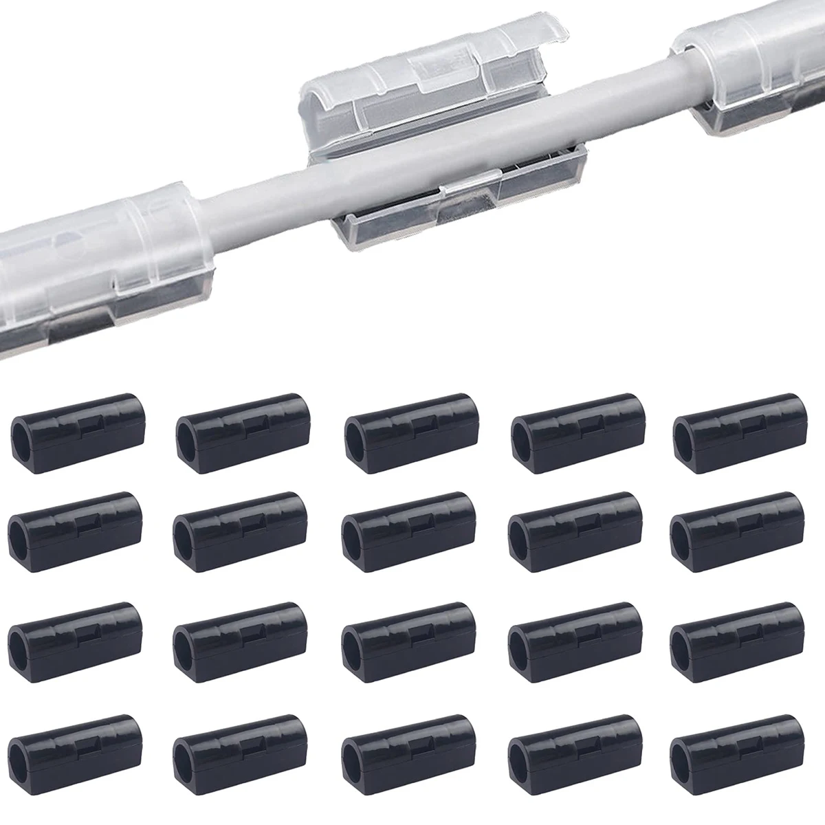 20Pcs-Cable-Clips-Self-Adhesive-Cable-Organizer-Cord-Management-System ...