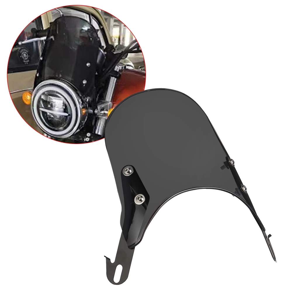 3-Colors-Motorcycle-Universal-Compact-Sport-Wind-Deflector-Retro ...