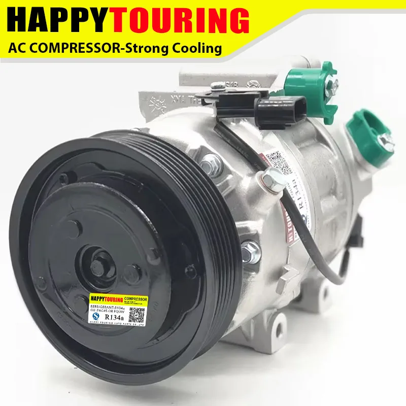 AC Compressor for Hyundai Santa Fe Sport 13-18 Kia Sorento 2.0L 2.4L ...