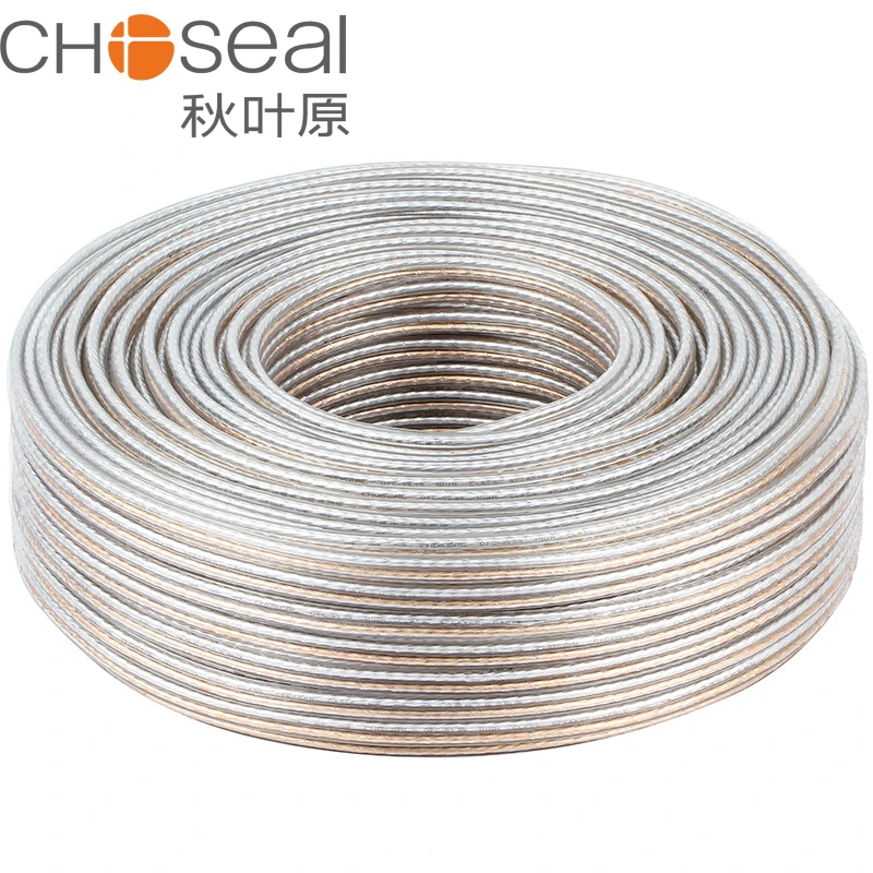 Choseal Diy Loud Speaker Audio Cable Wire Oxygen Free Cooper Speaker ...