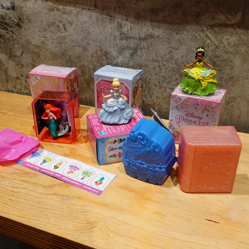 Princess Surprise Toy Ariel Cinderella Jasmine Pocahontas Head Can Move ...