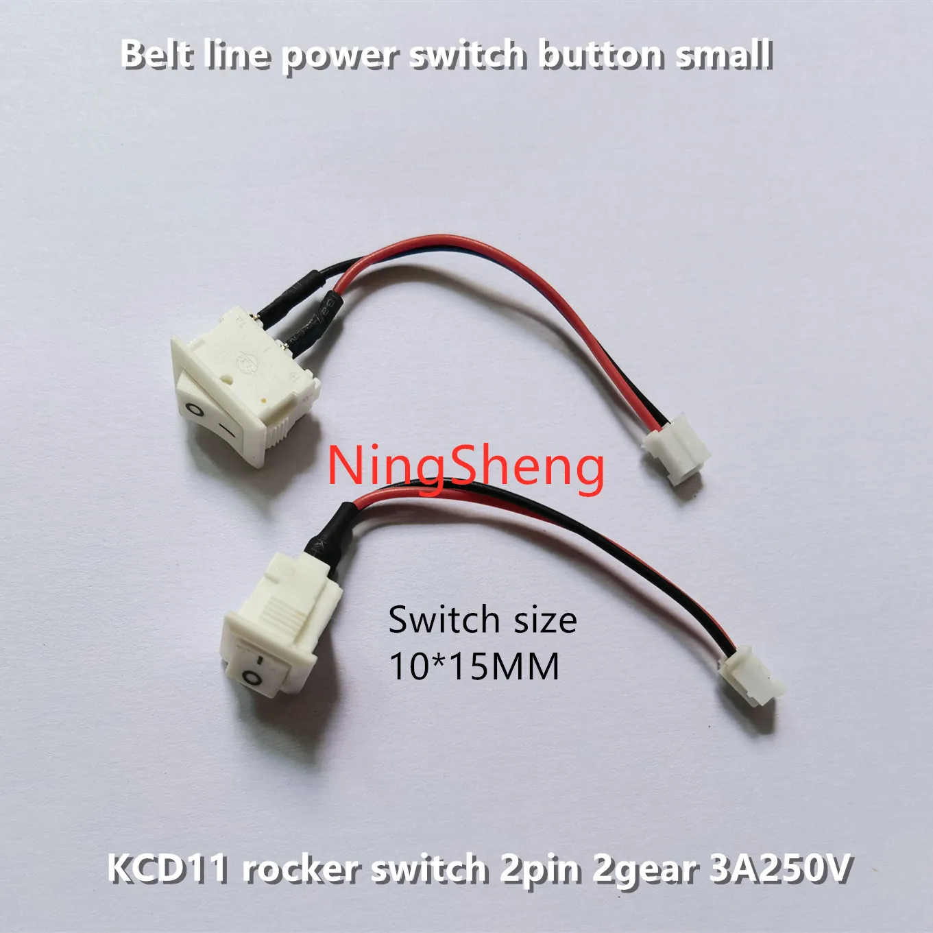 Original new 100% KCD-117-S belt line power switch button small 10*15 ...