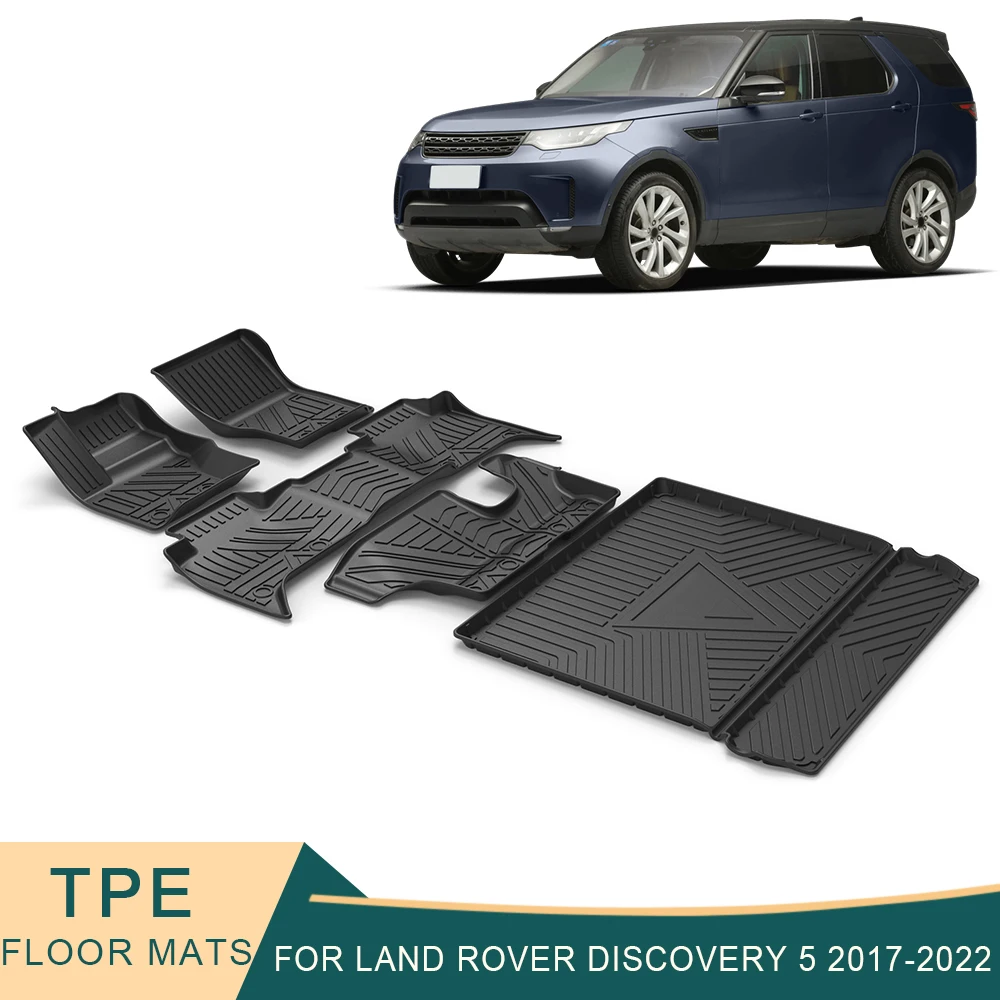 For-Land-Rover-Discovery-5-L462-2017-2022-Car-Floor-Mats-All-Weather ...
