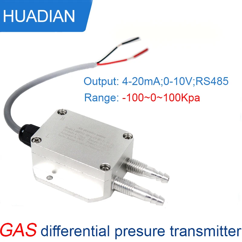 4-20ma 0-10v Rs485 Gas Absolute Differential Pressure Sensor ...