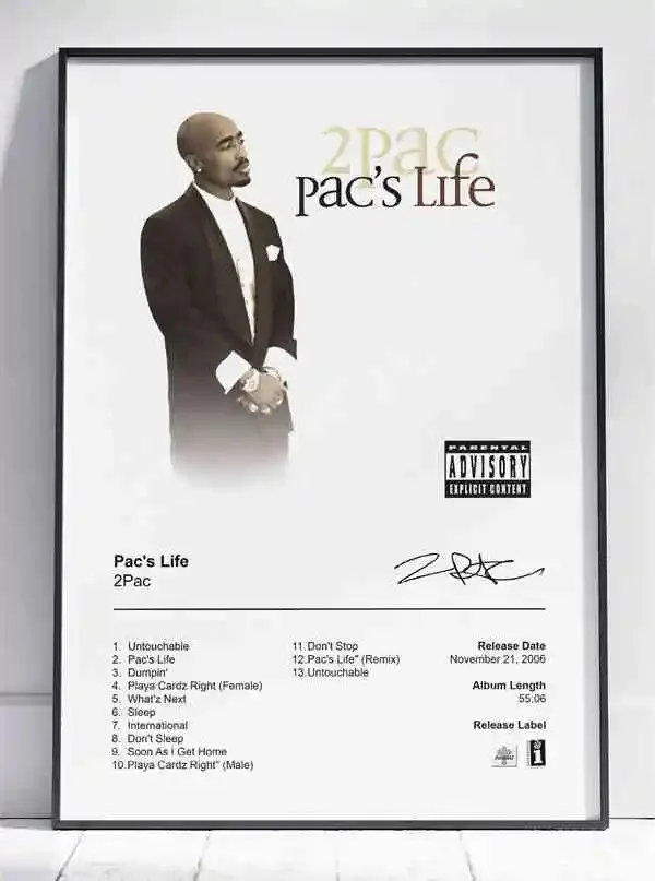 2pac Pacs Life Album Cover