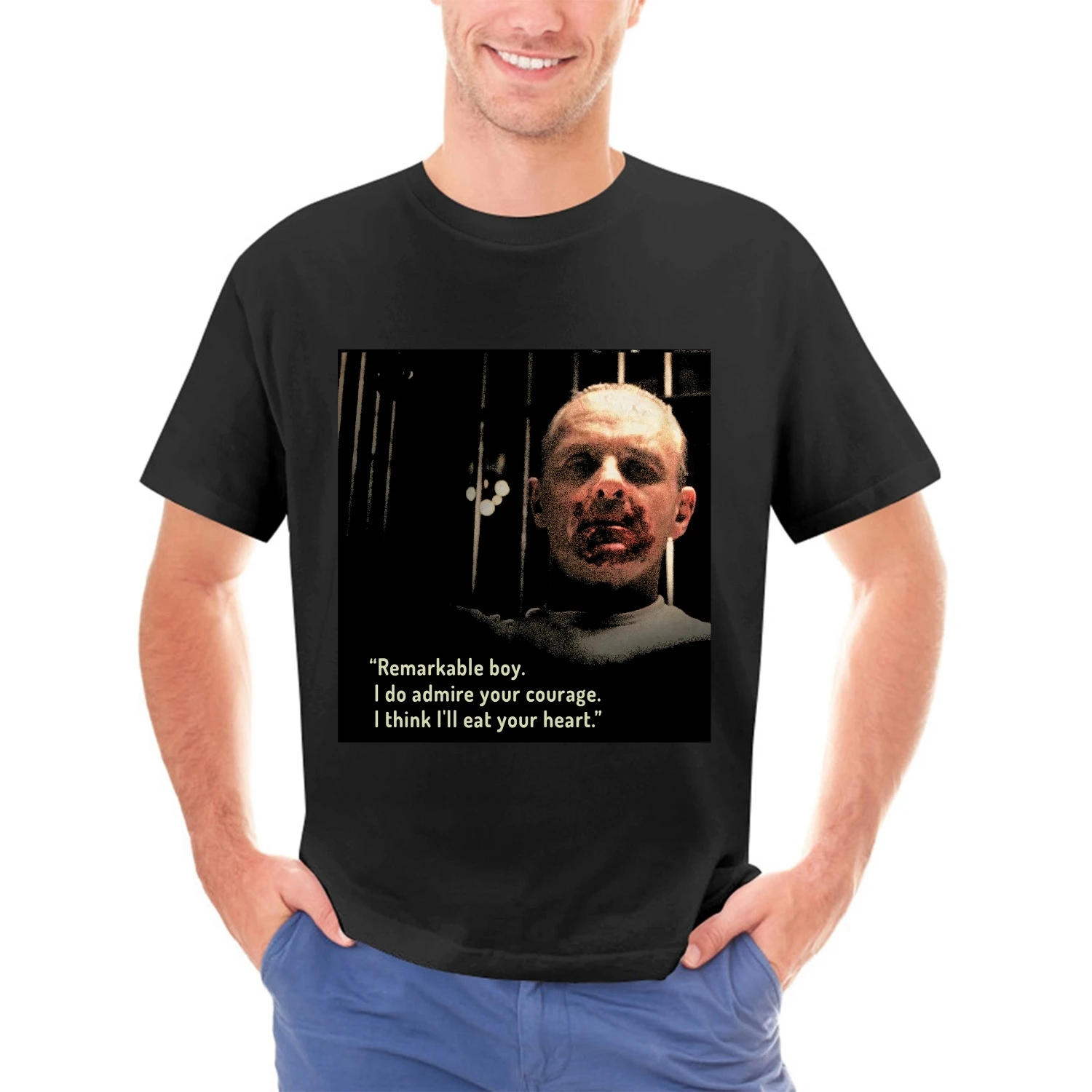 i-Think-i-eat-Your-Heart-Hannibal-Lecter-Silence-of-The-Lambs-T-Shirt ...