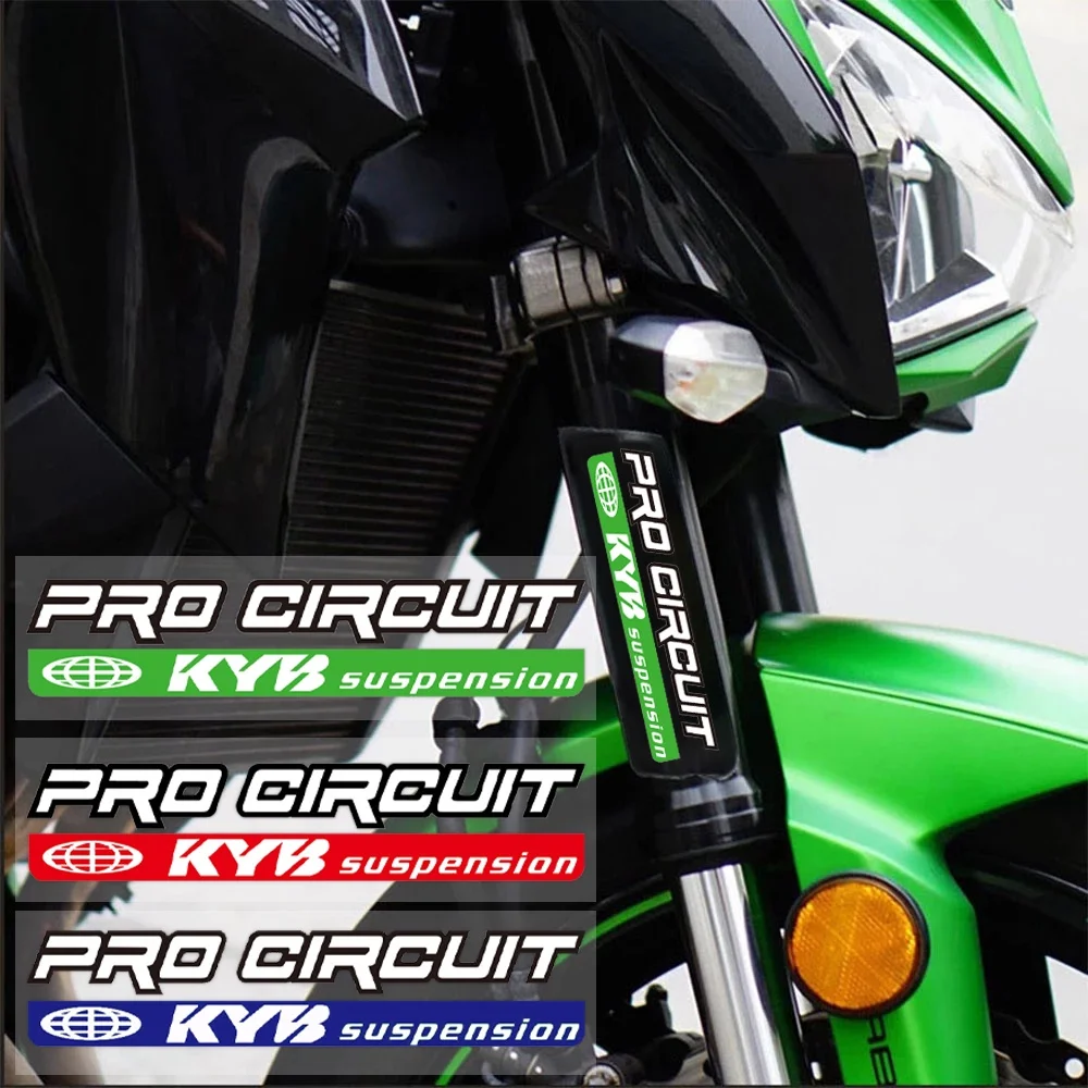 Kyb Reflective Fork Sticker Suspension Shocker Damper Decal Motorcycle ...