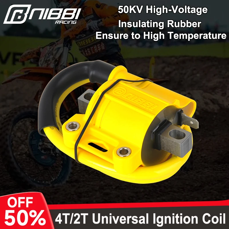 NIBBI-2T-4T-Motorcycle-Ignition-Coil-Universal-Racing-Coil-for-ATV ...