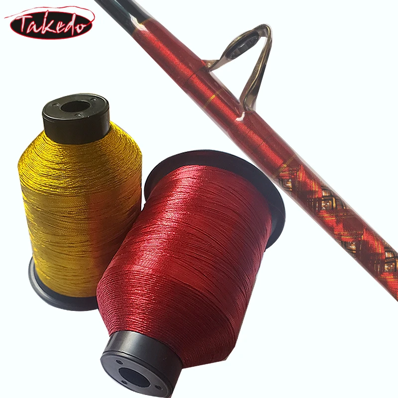 TAKEDO-YC06-0-28MM-1600-Yards-D-Spool-Winding-Thread-Metallic-Pesca ...