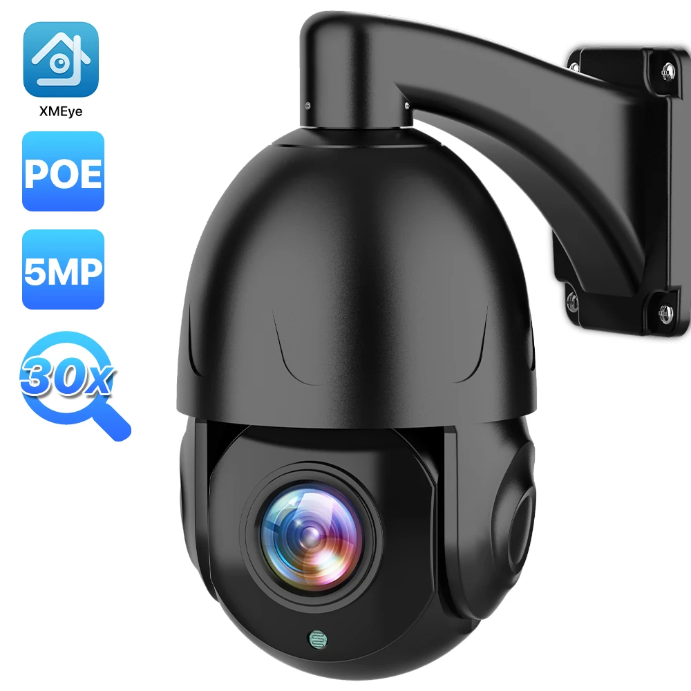 8MP-Outdoor-POE-IP-Camera-30X-Zoom-Speed-Dome-PTZ-Camera-Motion ...