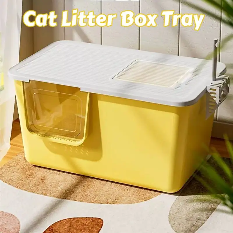 Open-Litter-Box-Bedpan-Big-Pan-Potty-Toilet-Cage-Accessories-Deep-Loo ...