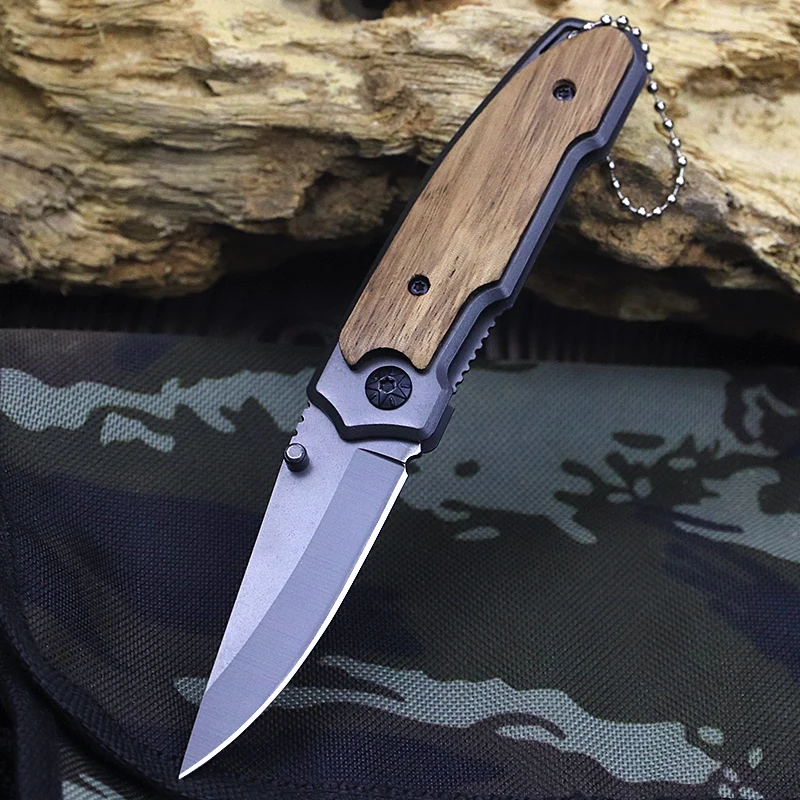 Outdoor-stainless-steel-folding-knife-Multifunctional-survival-self ...
