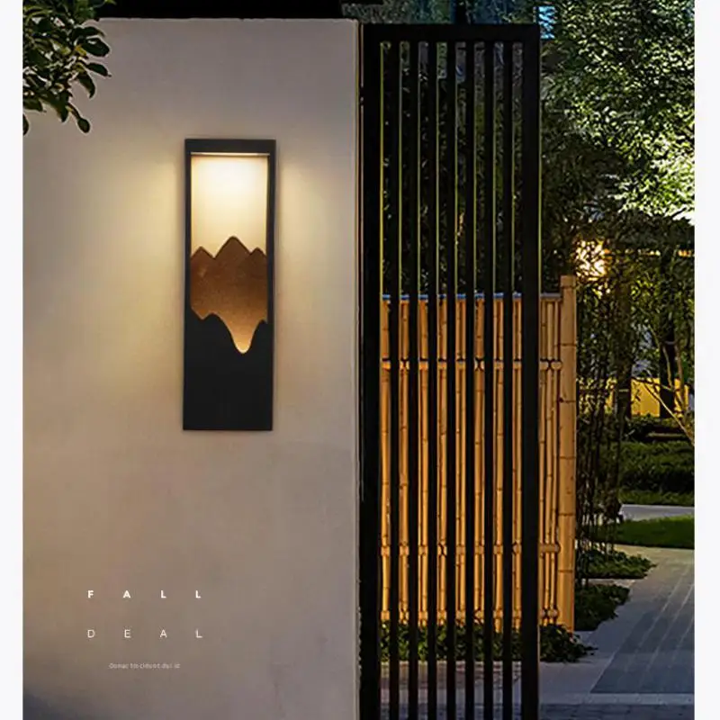Industrial-Pathway-Outdoor-LED-Wall-lamp-street-fixture-Villa-Gate-Wall ...