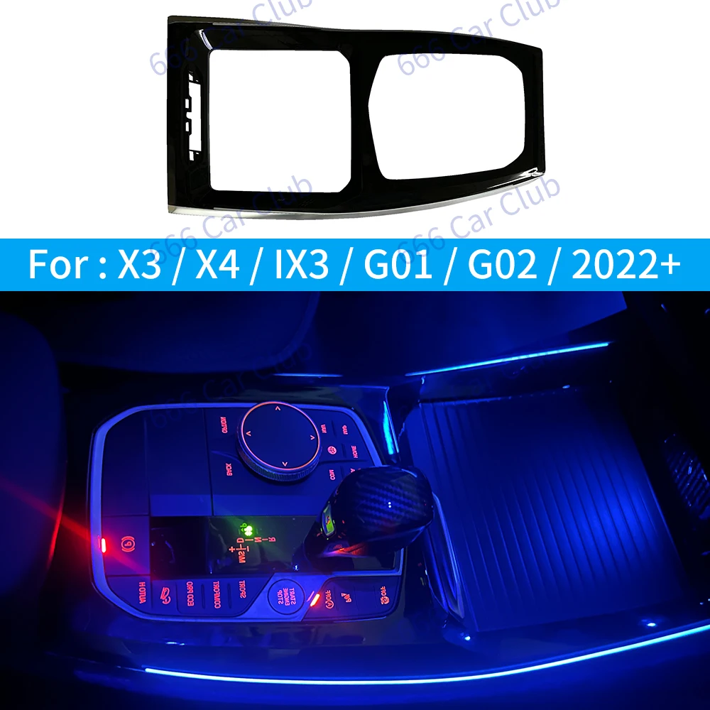 11-Colours-Center-Console-Light-For-BMW-X3-X4-G01-G02-IX3-2018-2023-Car ...
