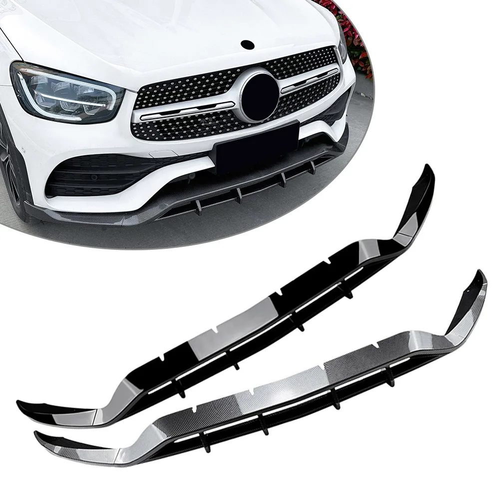 Car-Front-Bumper-Lip-Spoiler-Splitter-Trim-Accessories-For-Mercedes ...