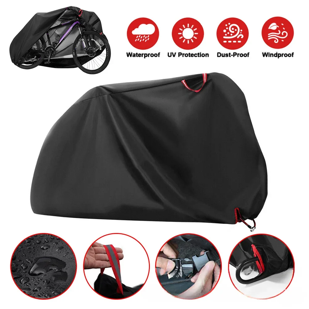 Bicycle Cover Bikes Waterproof Outdoor Bicycle Storage Anti-UV Cold ...