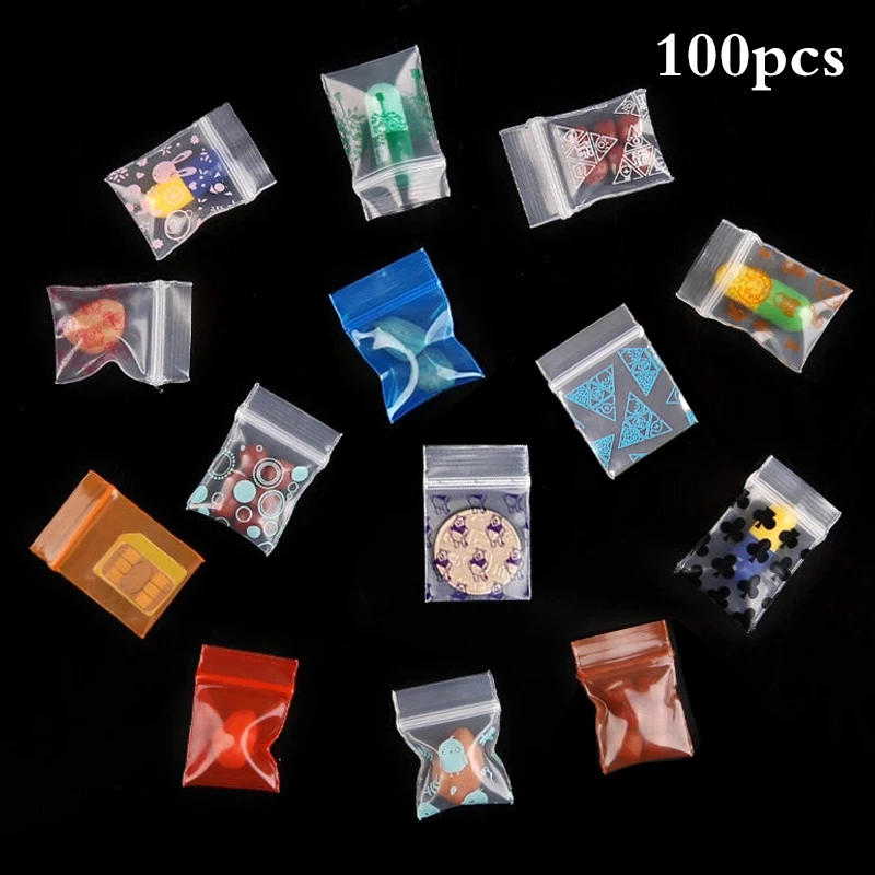 Small Zip Lock Plastic Bags Reclosable | Small Ziplock Bags Zip ...