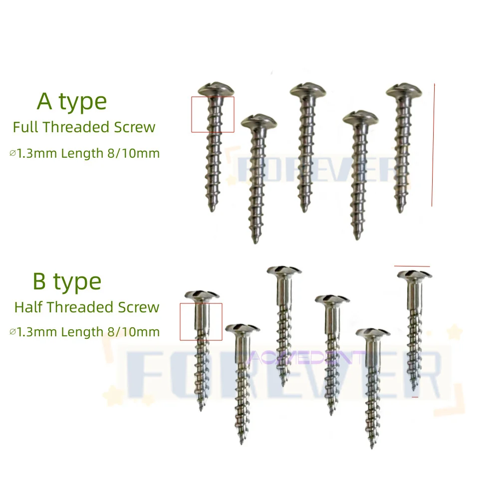 Dental-Full-Half-Threaded-Screw-Bone-Fixation-GBR-Tent-Screws-1-3-8 ...