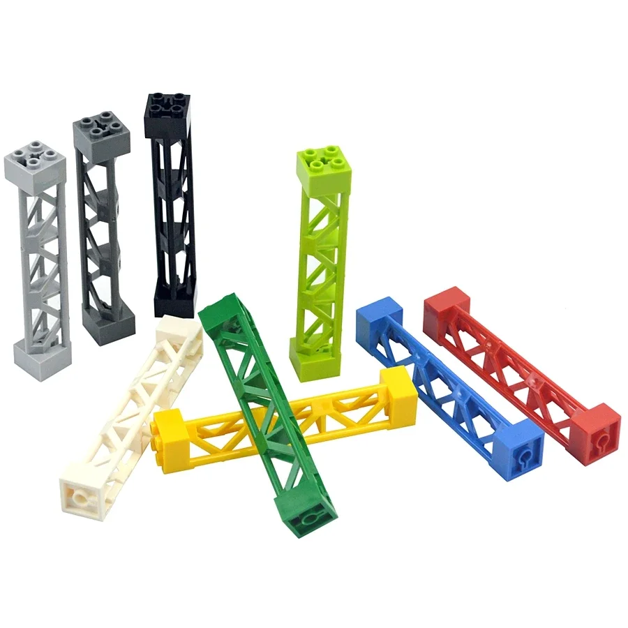 MOC-High-Tech-Pillars-Bricks-2X2X10-Support-Baseplate-Bridge-Pillar ...