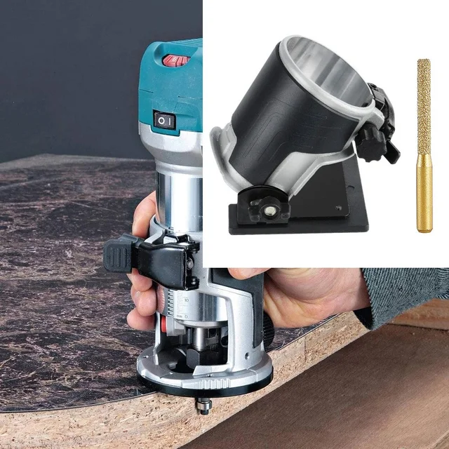 65mm Compact Router Tilt Base To Trim Laminates Power Tool, 56% OFF