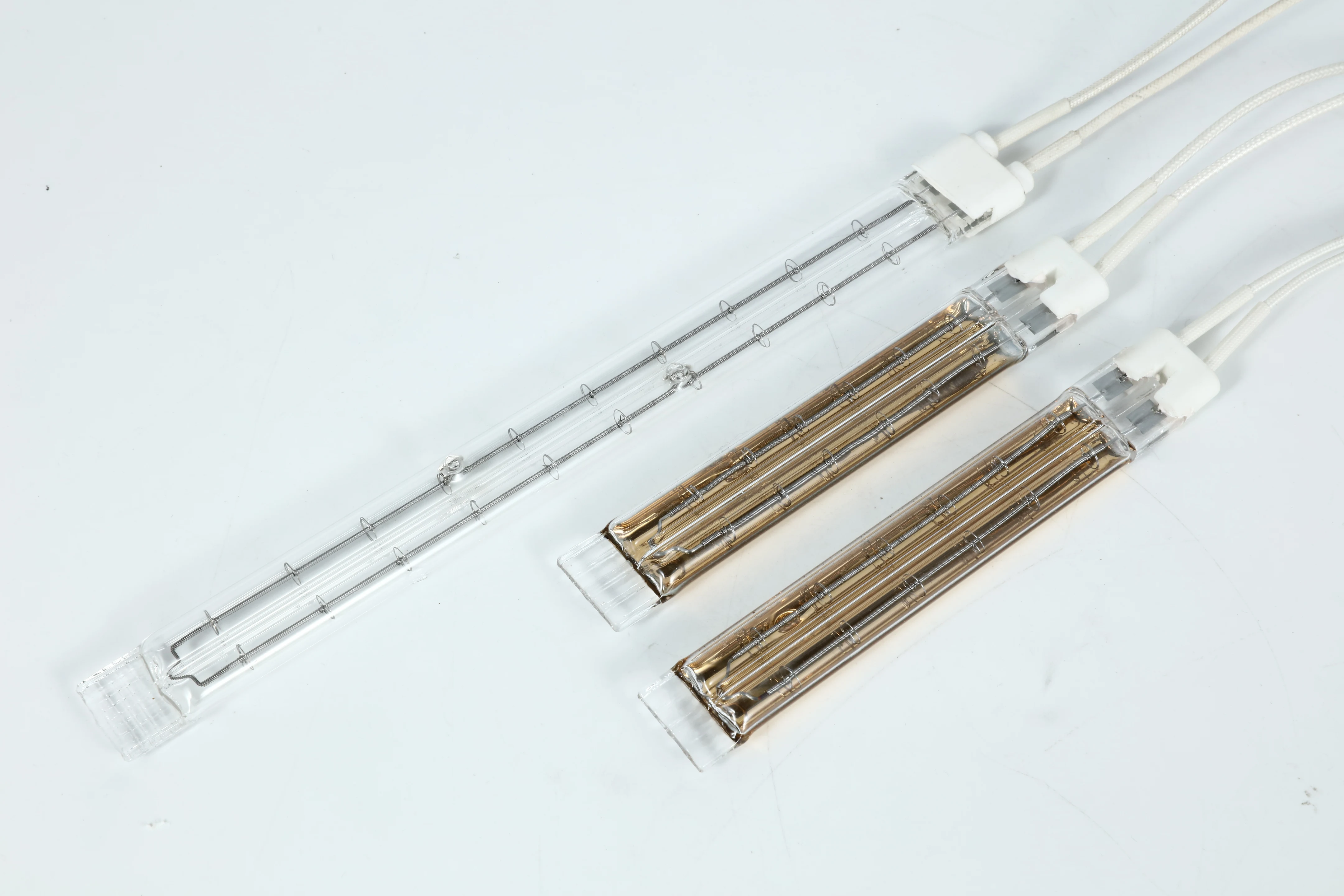 400v 3000w 1100mm Twin Tube Short Wave Infrared Heating Lamp Quartz Ir ...