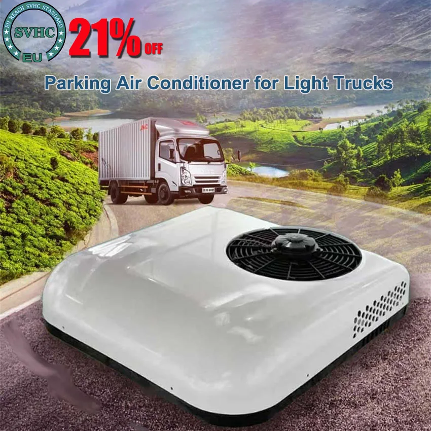 Roof-Mounted-12V-24V-DC-Electric-Parking-Truck-Van-Air-Conditioner ...