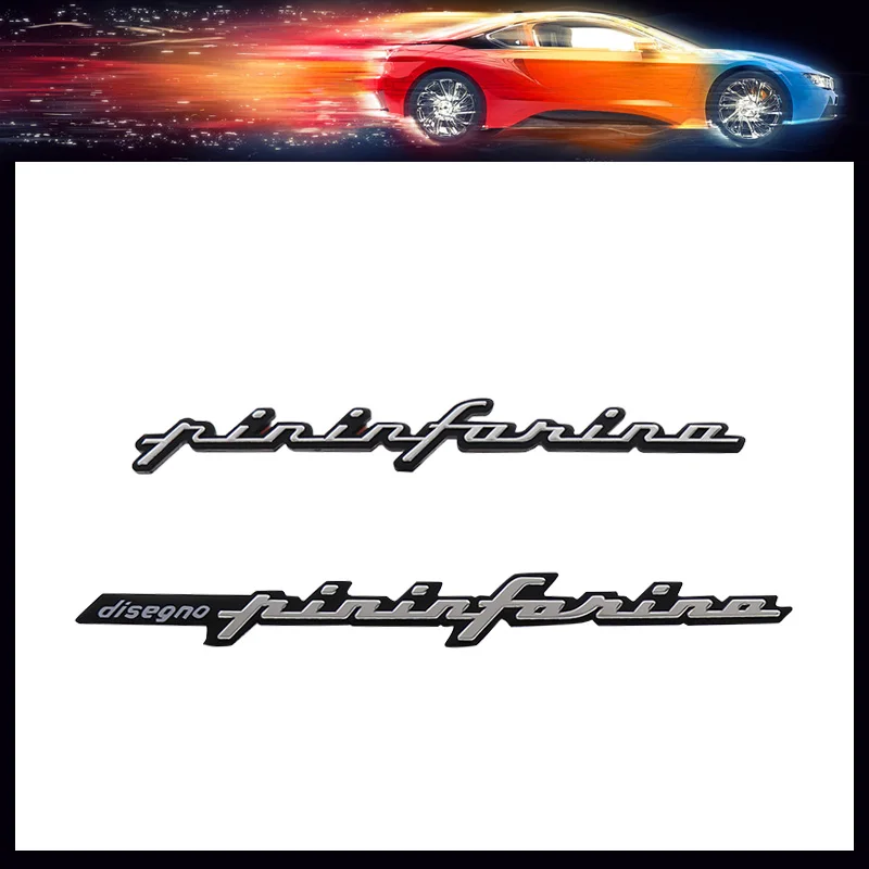 Car-Styling-pininfarina-disegno-Car-Fender-Door-trunk-Decal-Emblem ...