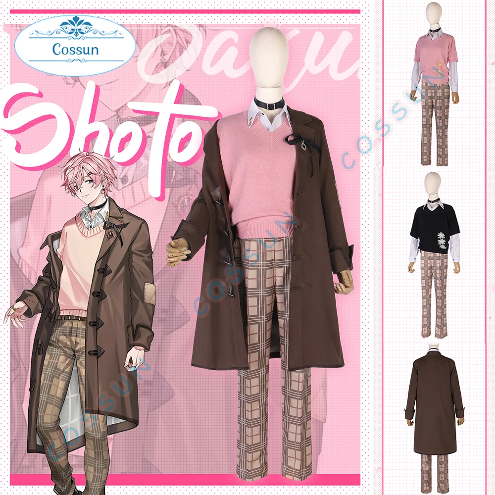 Vtuber-Shoto-Cosplay-Costume-Shxtou-Halloween-Outfits-Coat-Sweater ...