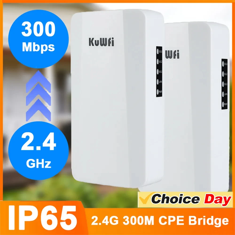 2-4GHz-Outdoor-Waterproof-CPE-Bridge-300Mbps-Wifi-Router-PTP-PTMP-Up-to ...