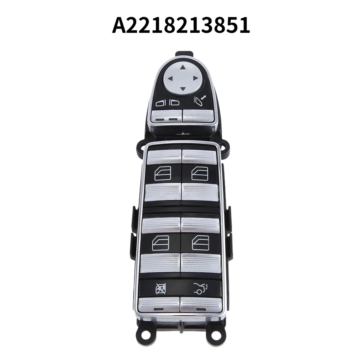 A2218213851-Car-Left-Driver-P-Fold-Window-Switch-Black-for-MERCEDES ...