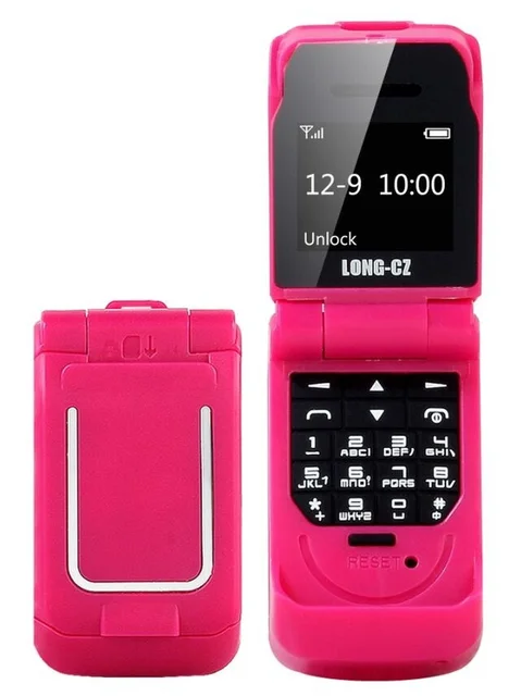 J9 Smallest Clamshell Phone 0.66" Wireless Bluetooth Dialer Magic Voice ...