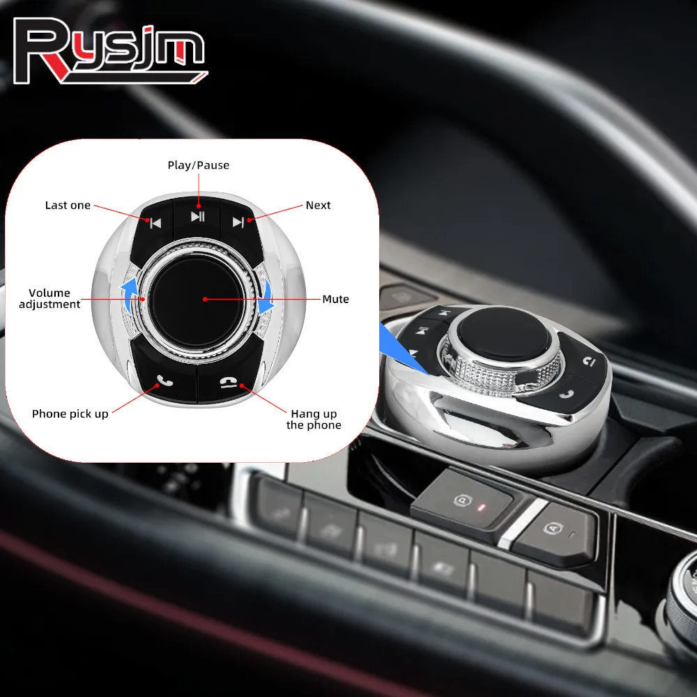 HD-Universal-Car-Wireless-Steering-Wheel-Control-Button-With-8-Key ...